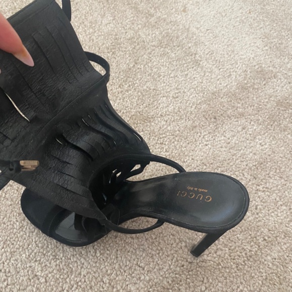 Gucci | Shoes | Gucci Becky Ladder Fridge Sandals | Poshmark